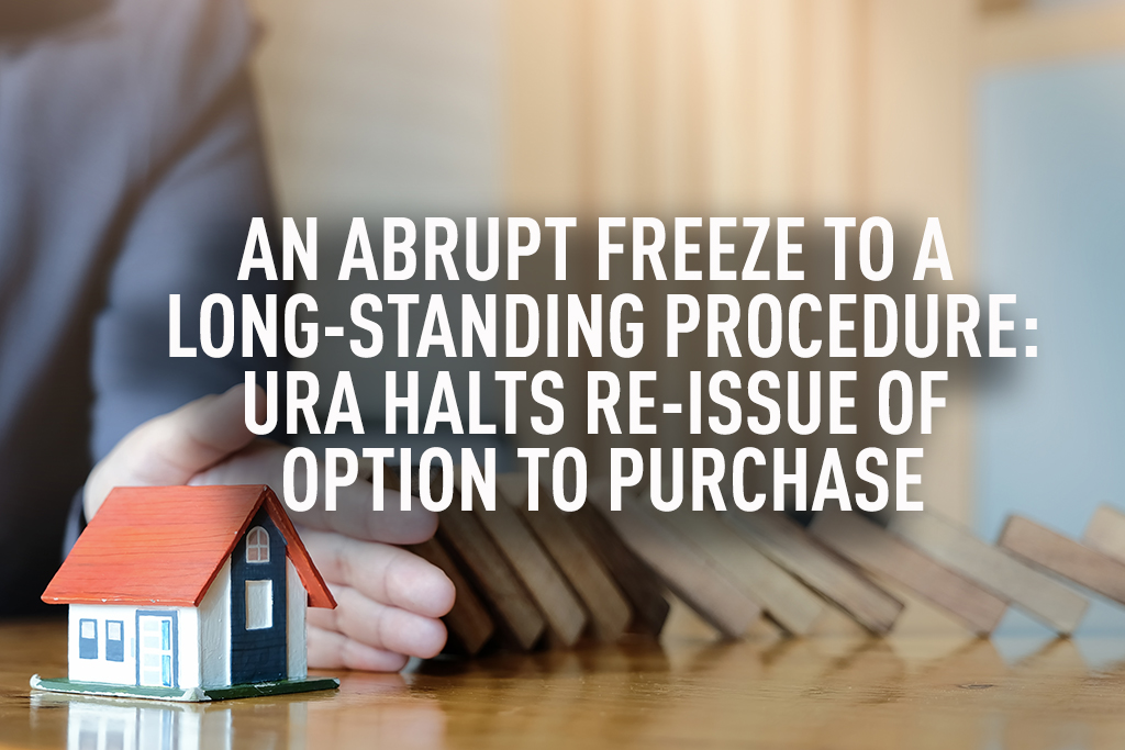 An abrupt freeze to a long-standing procedure: URA halts re-issue of ...