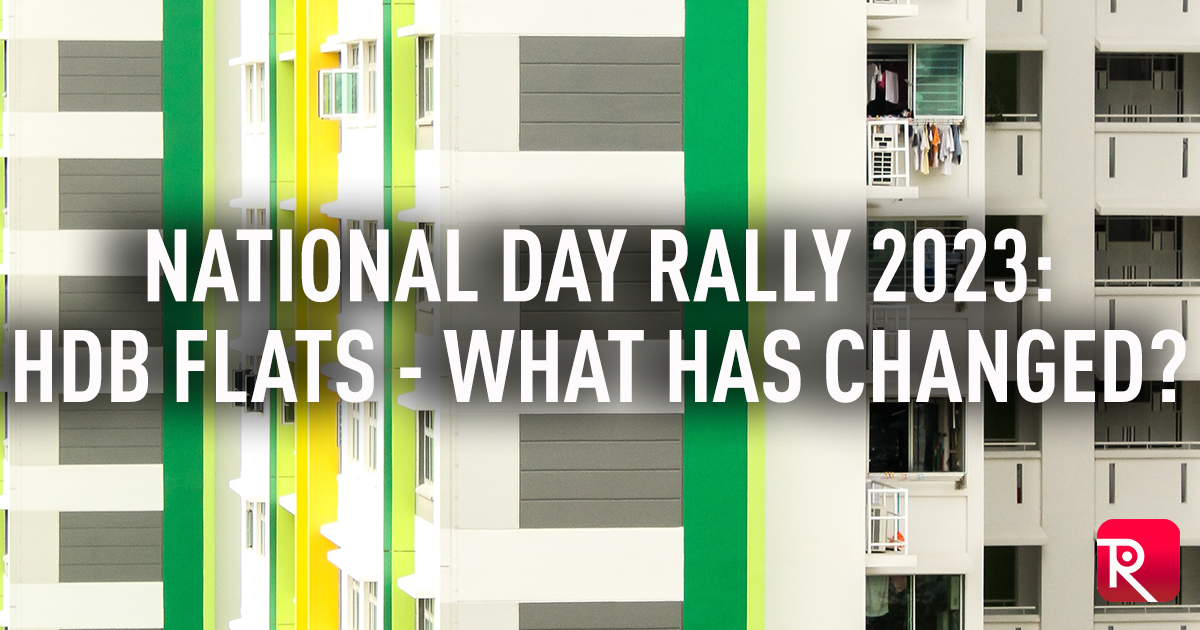 National Day Rally 2023: HDB Flats - What has changed?