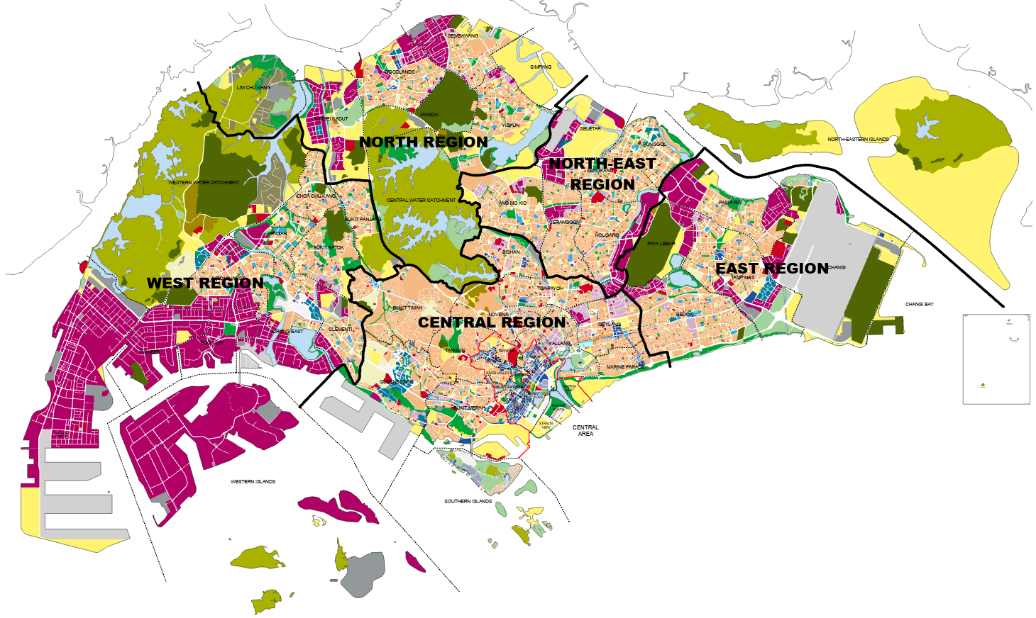 What You Need To Know About Districts & Regions In Singapore